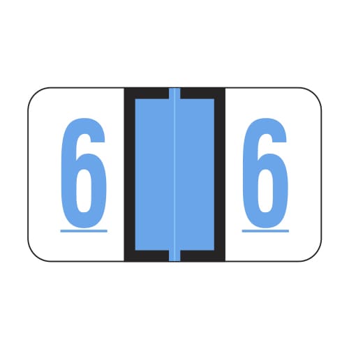 Blue Jeter 6100 Compatible Numerical Labels of size 15/16″ X 1-5/8 ...